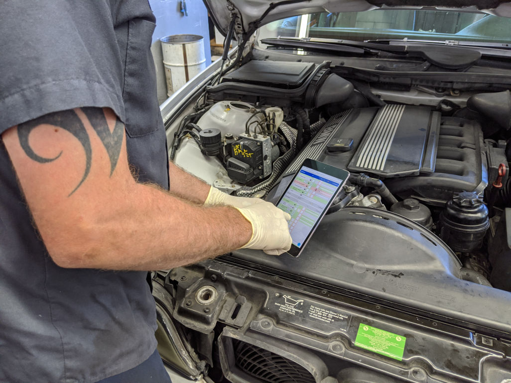 Digital Vehicle Inspections - Repair Shop Solutions