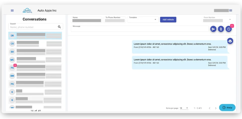 Desktop Texting - Repair Shop Solutions